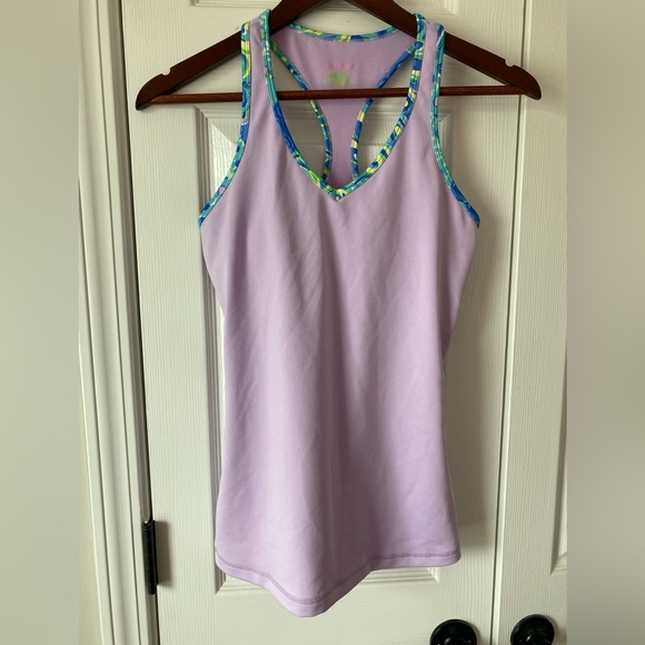 Lilly Pulitzer | Tops | Lilly Pulitzer Luxletic Tank With Builtin Bra ...